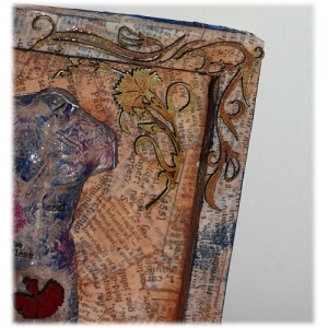 Art Deco & Nouveau Wood Shape - Floral Ornament Style 29